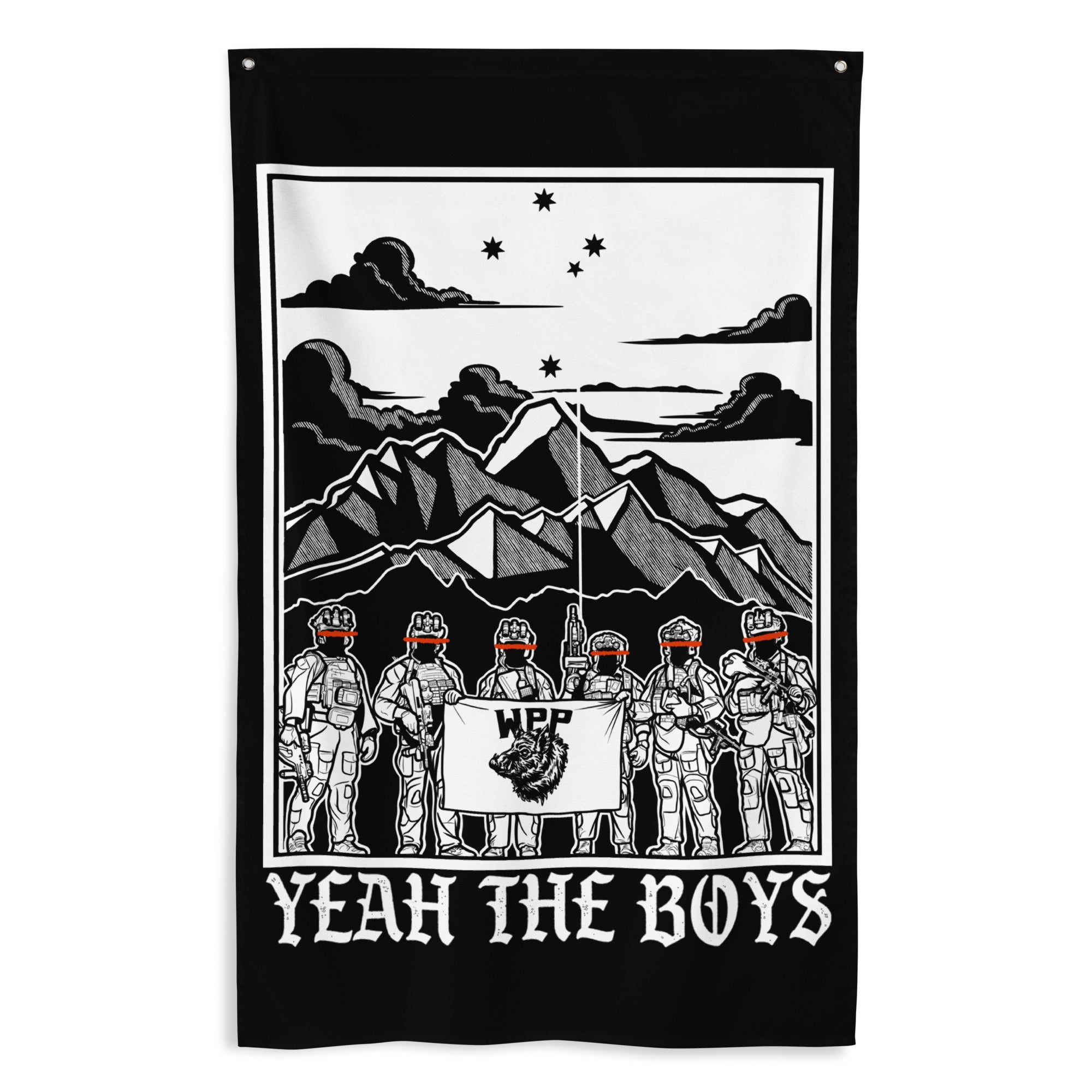 Yeah The Boys - Flag | WARPIGPRO