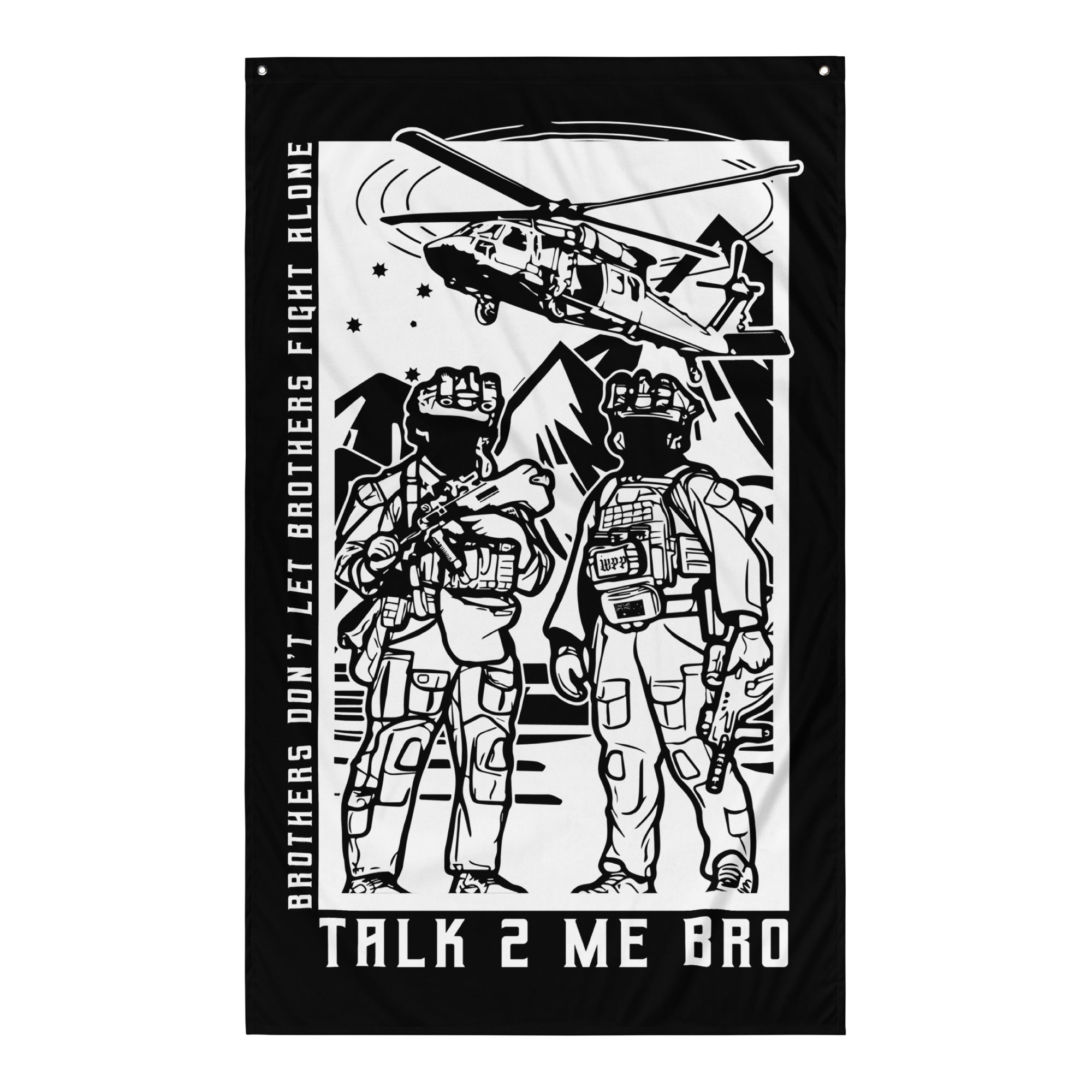 Talk to Me Bro Flag | WARPIGPRO